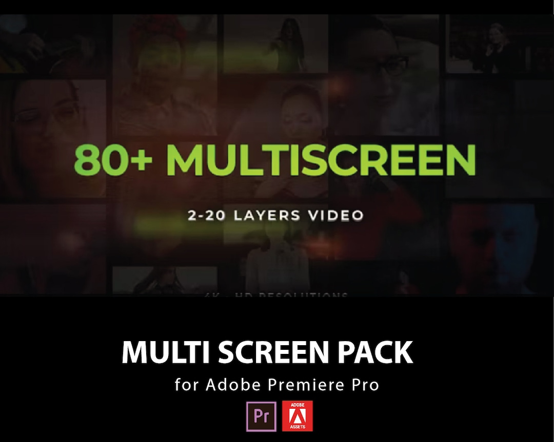 80+ Multi Screen Pack Template | Split Screens, Multi-screen, Bundle ...
