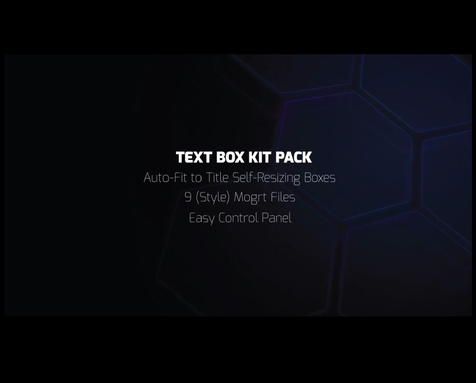 Text Box Kit Pack Bundle Template | Overlay, Animated Boxes, Captions ...