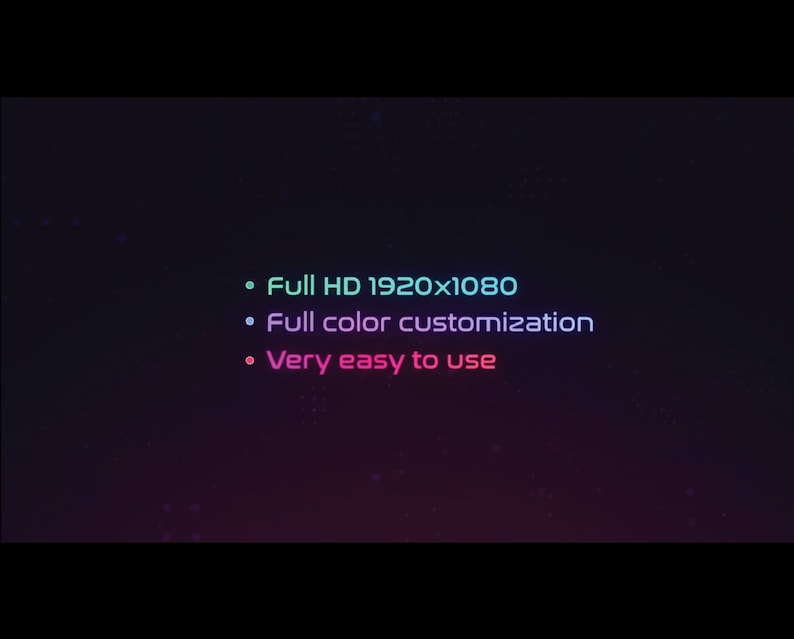 Cyberpunk Animated Logo Reveal Logo Opener, Intro, Neon Effect ...