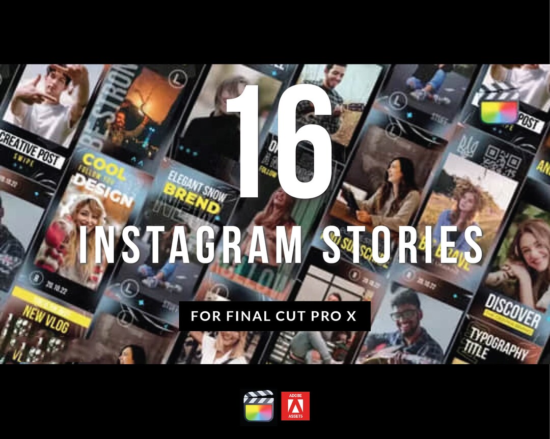 16 Sets of Instagram Stories | Social Media, IG Story, Stylish Vertical ...