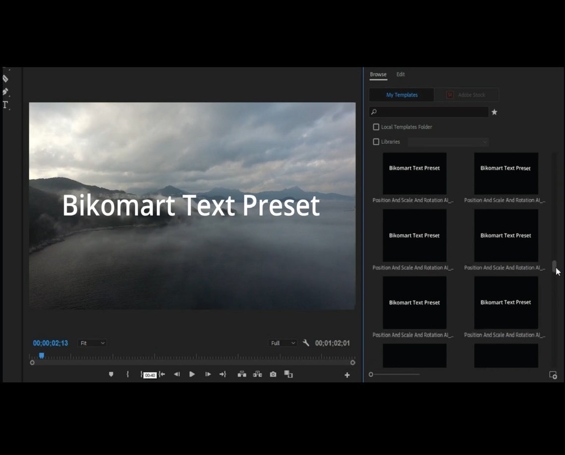400 Text Preset Animation Pack Bundle Any Fonts Texts, Titles, Presets ...