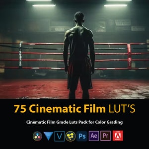 75 Cinematic Film Luts Pack for Color Grading | Video and Photo Mobile ...