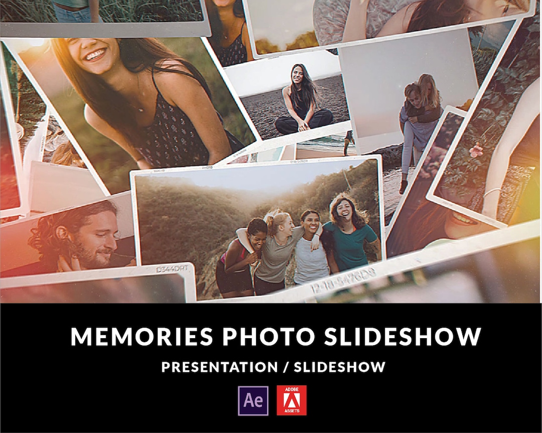 Memories Photo Collage Slideshow Presentation | Opener, Slideshow Video ...
