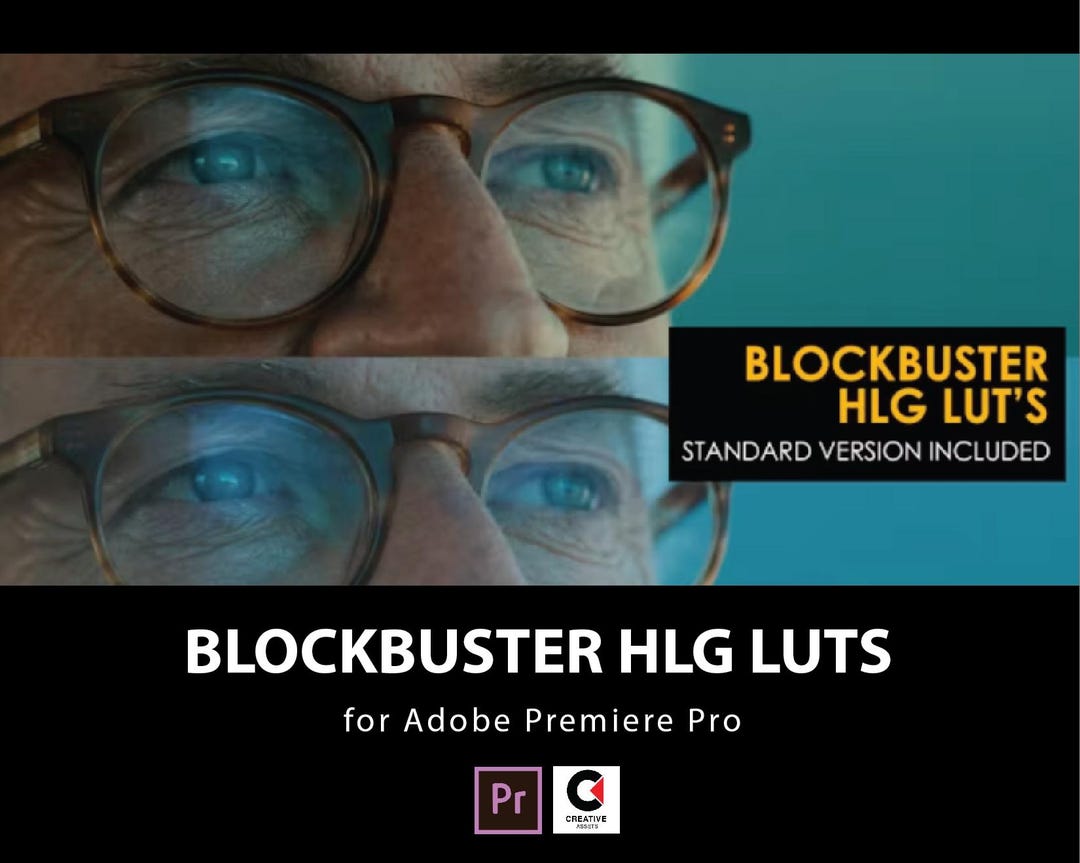 Blockbuster HLG Luts Pack: Cinematic Color Grading Presets (digital ...