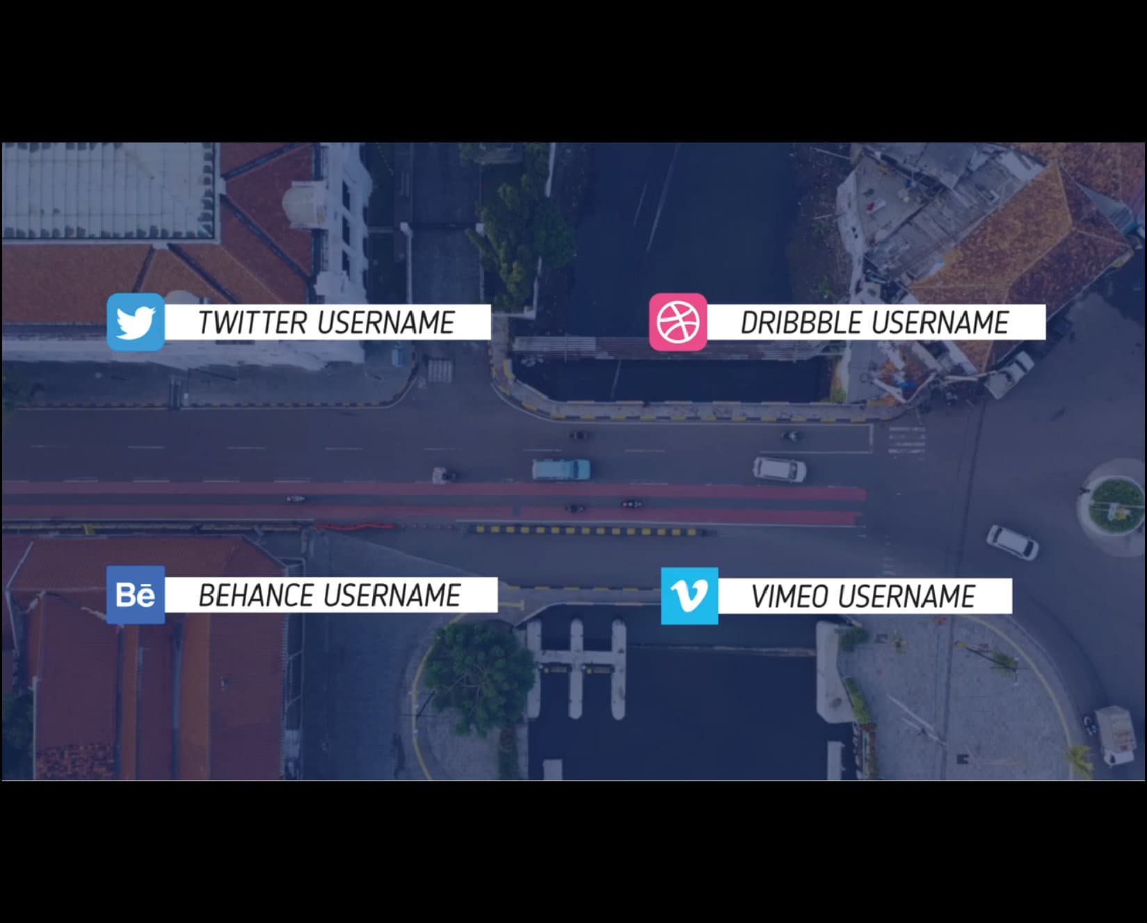 110 Social Media Lower Thirds Template Pack Bundle | Motion Graphics ...