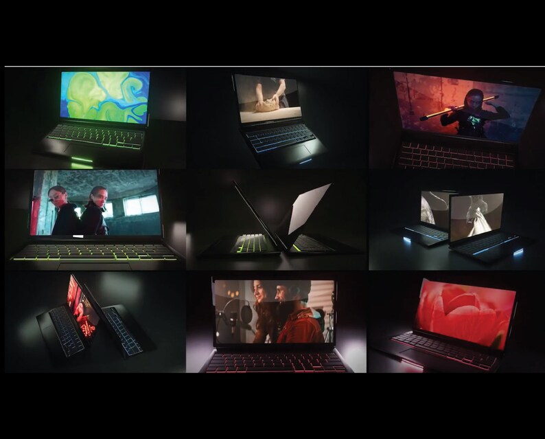 Laptop Mockup Presentation Template Animation Video 3D, Mogrt, Motion ...