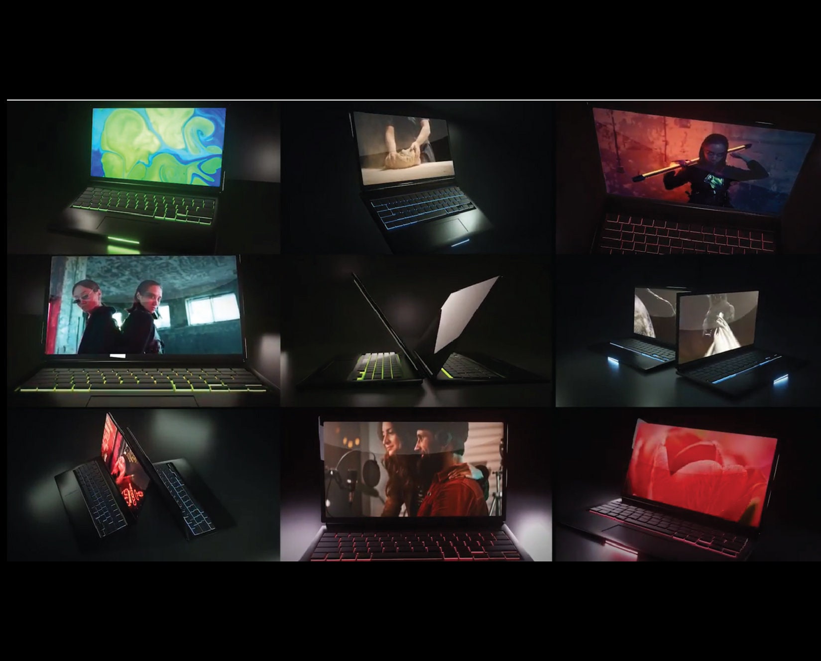 Laptop Mockup Presentation Template Animation Video 3D, Mogrt, Motion ...