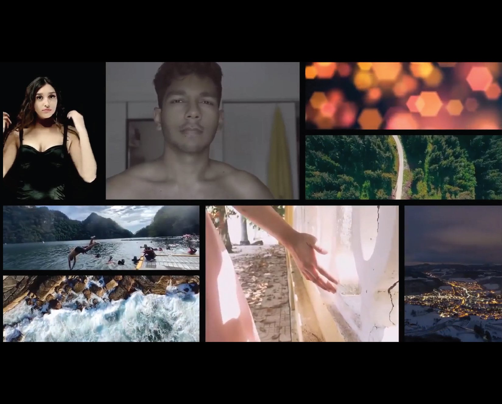Multi Screen Template: 80+ Split-screen Layouts for Adobe Premiere Pro ...