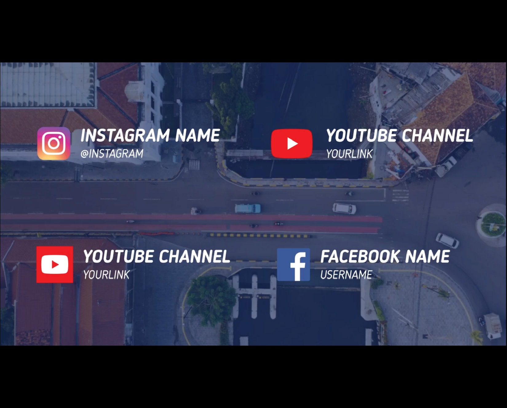 110 Social Media Lower Thirds Template Pack Bundle | Motion Graphics ...