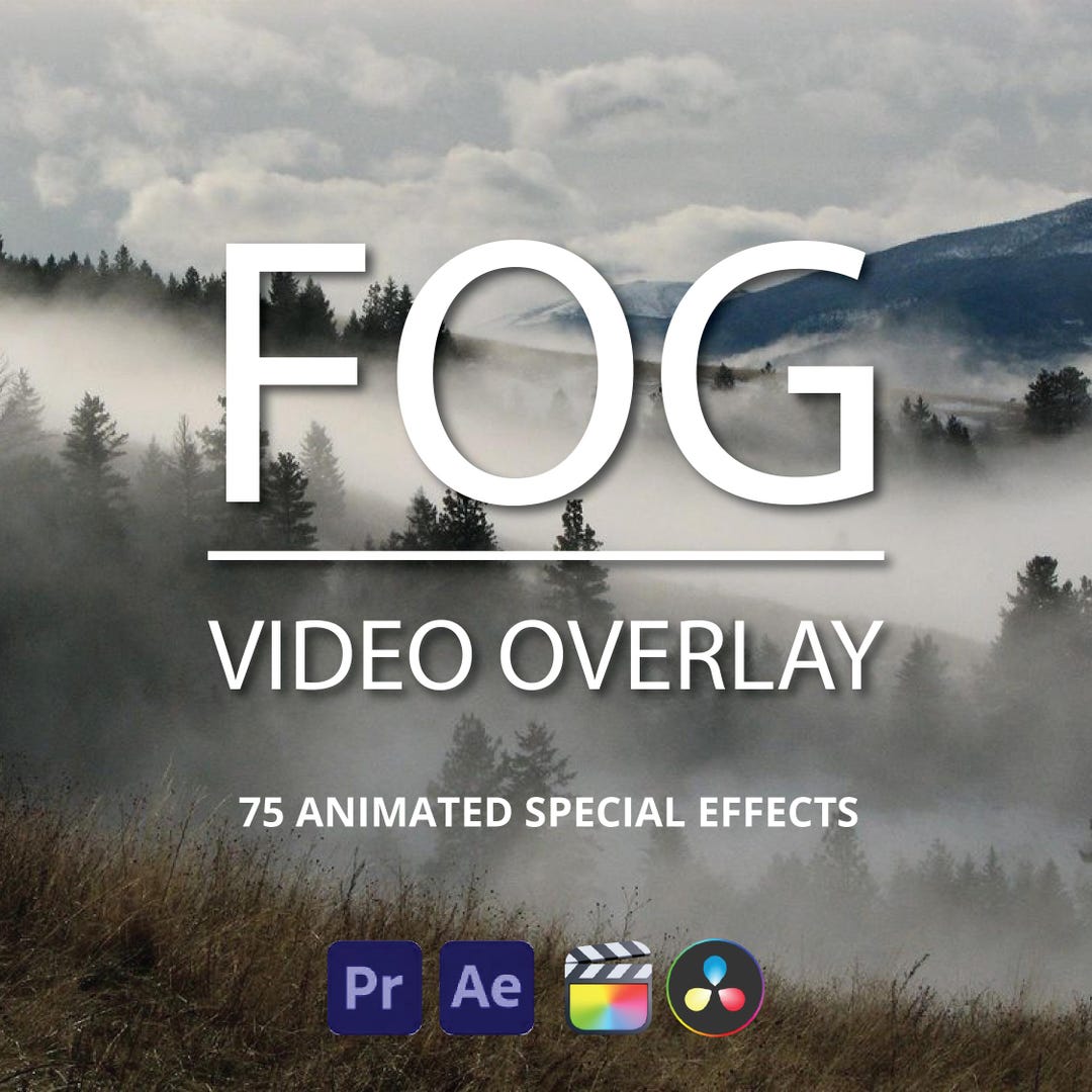 75 Animated Fog VFX Video Overlays: Special Effects (commercial Use) - Etsy