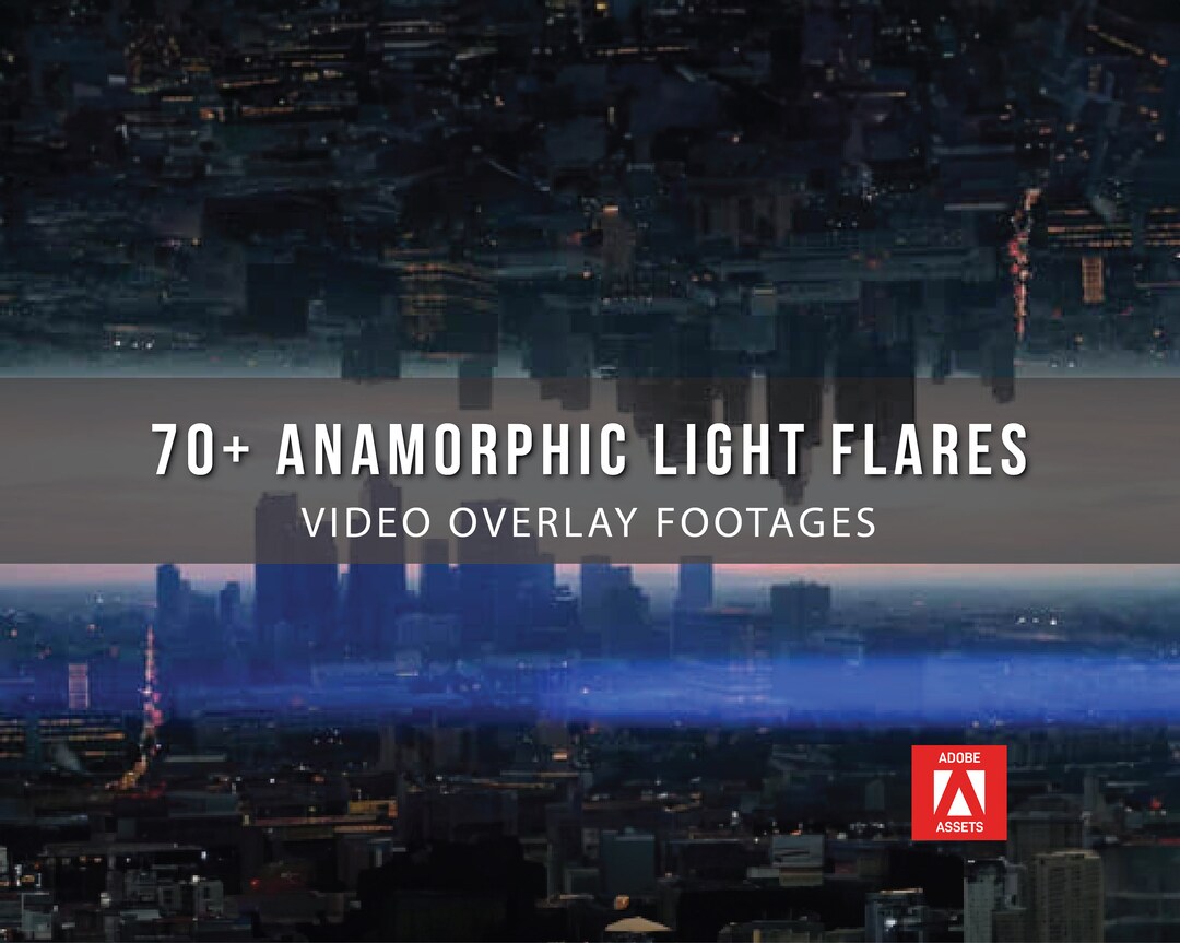 70 ANAMORPHIC LIGHT FLARES Lens Flares, Light Leak, Cinematic, Light ...