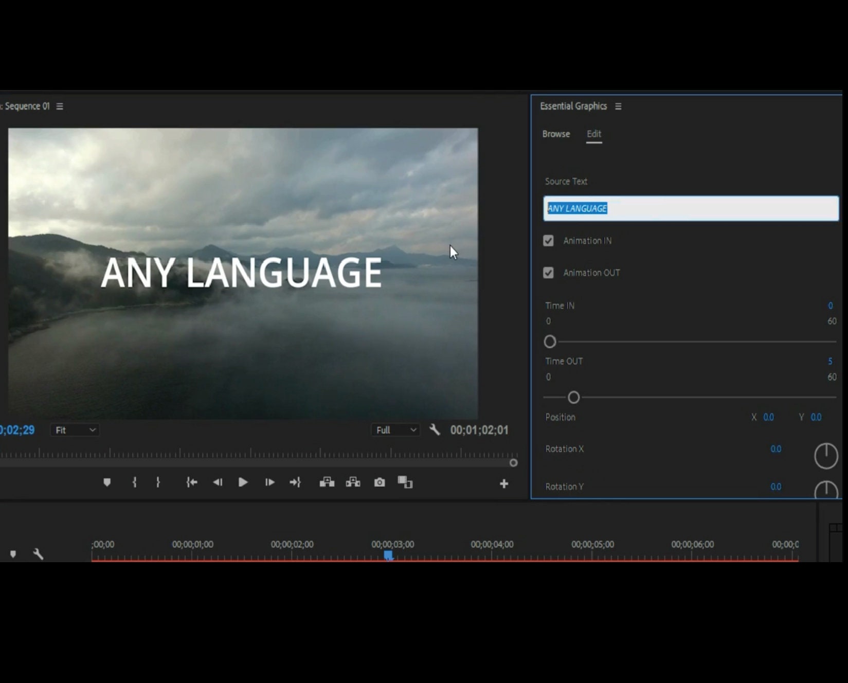 400 Text Preset Animation Pack Bundle Any Fonts Texts, Titles, Presets, Template, Animated ...
