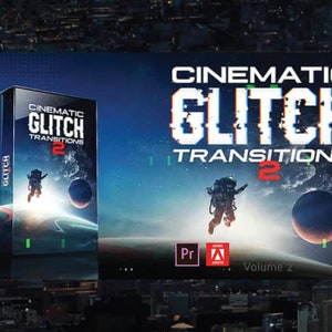 40+ Cinematic Glitch Transitions Pack for Adobe Premiere Pro ...