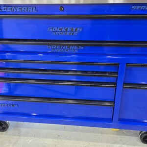 12 Starter Pack Tool Box Organization Magnetic Labels - Etsy