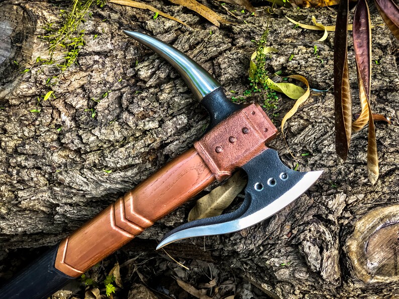 Hand Forged Horseman's Warpick Medieval Viking Axe - Etsy