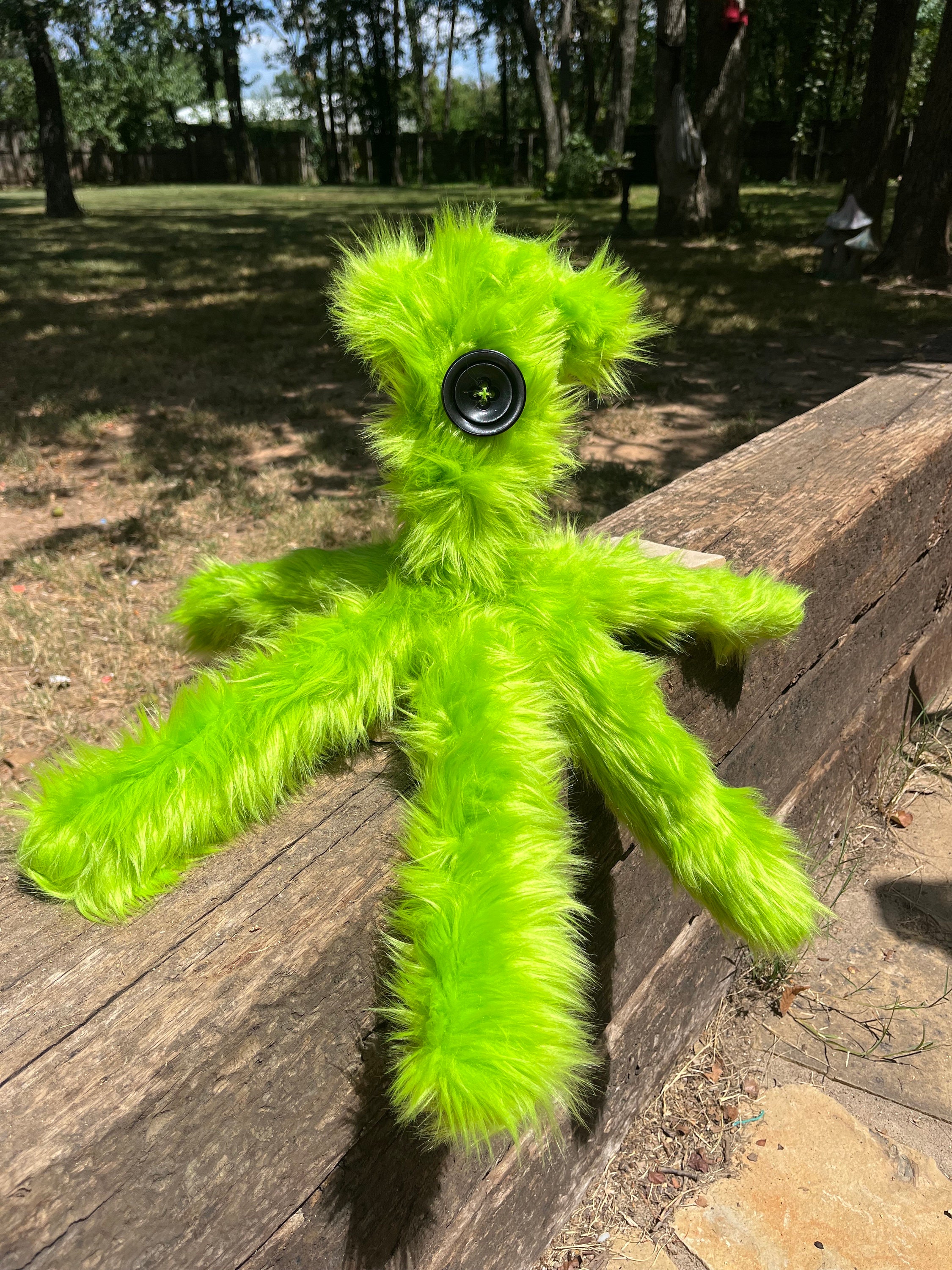 Fuzzy Handmade Halloween Themed Coraline Squid - Etsy