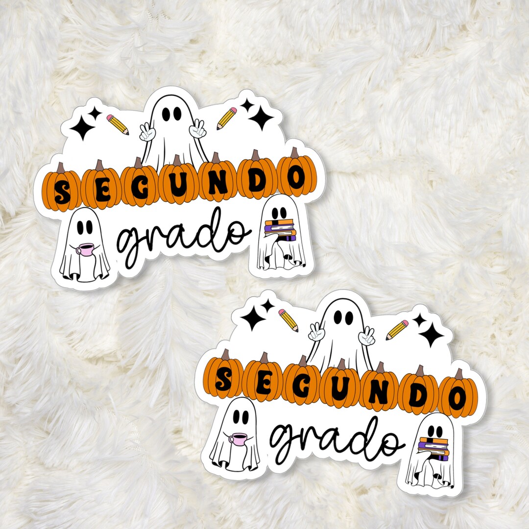 Segundo Grado Sticker, Second Grade Teacher Sticker, 2nd Grade Teacher ...