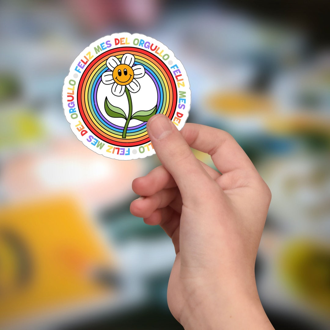 Feliz Mes Del Orgullo Pride Month Stickers Pride and - Etsy
