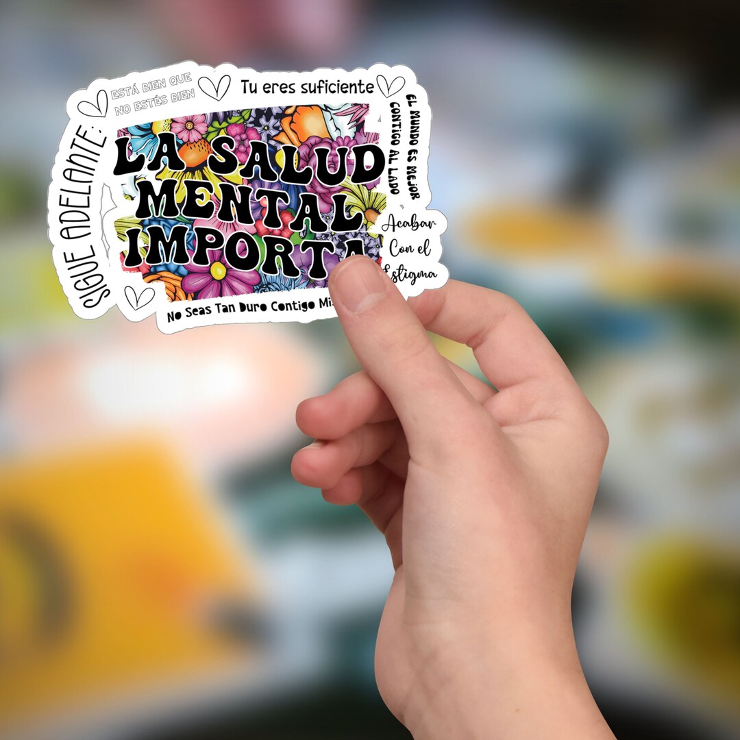 La Salud Mental Sticker La Salud Mental Mental Health - Etsy