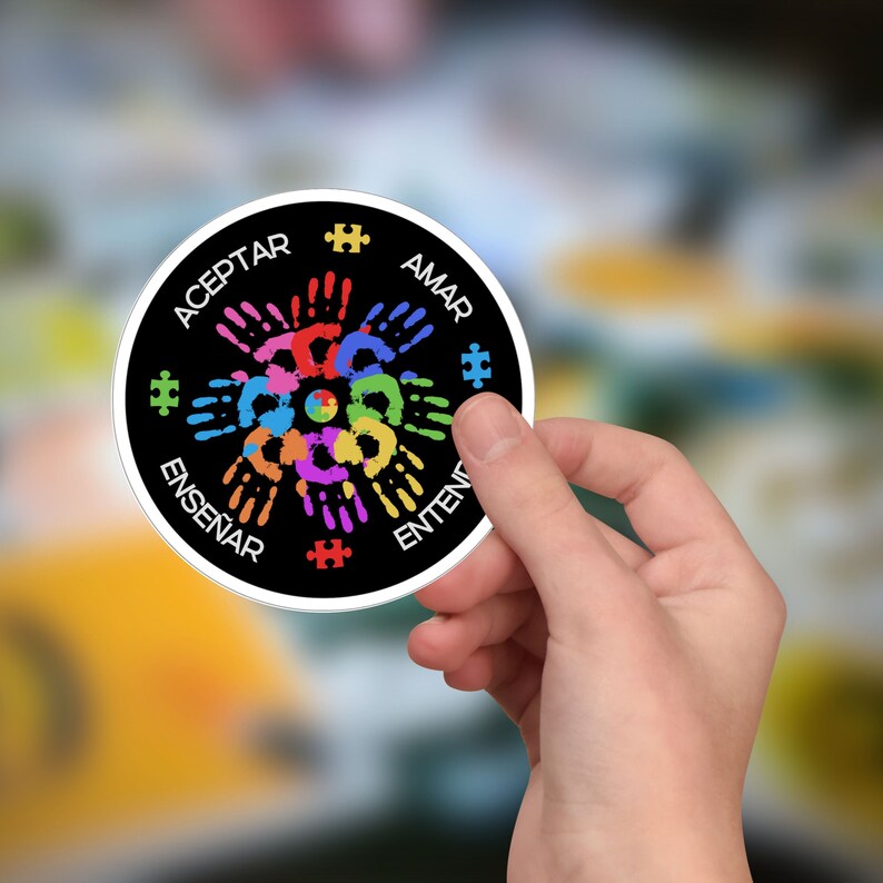 Autismo Sticker, Sticker Autismo, Autism Awareness Sticker, Amo a ...