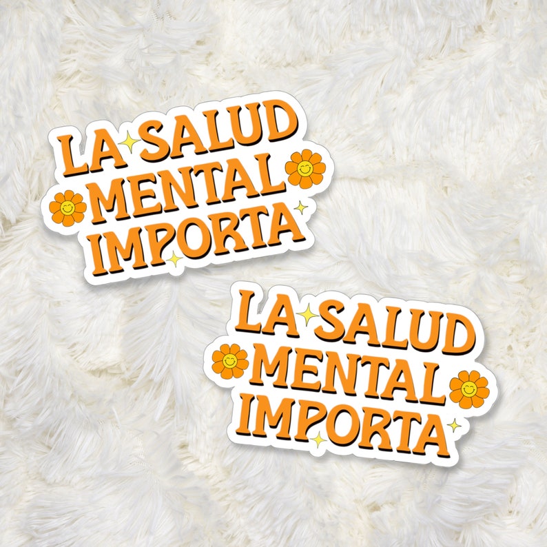 La Salud Mental Sticker, La Salud Mental, Mental Health Matters, Salud ...