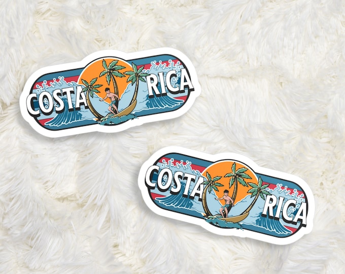 Costa Rica Sticker Pack, Costa Rican Pride, Gallo Pinto Stickers, Pura ...