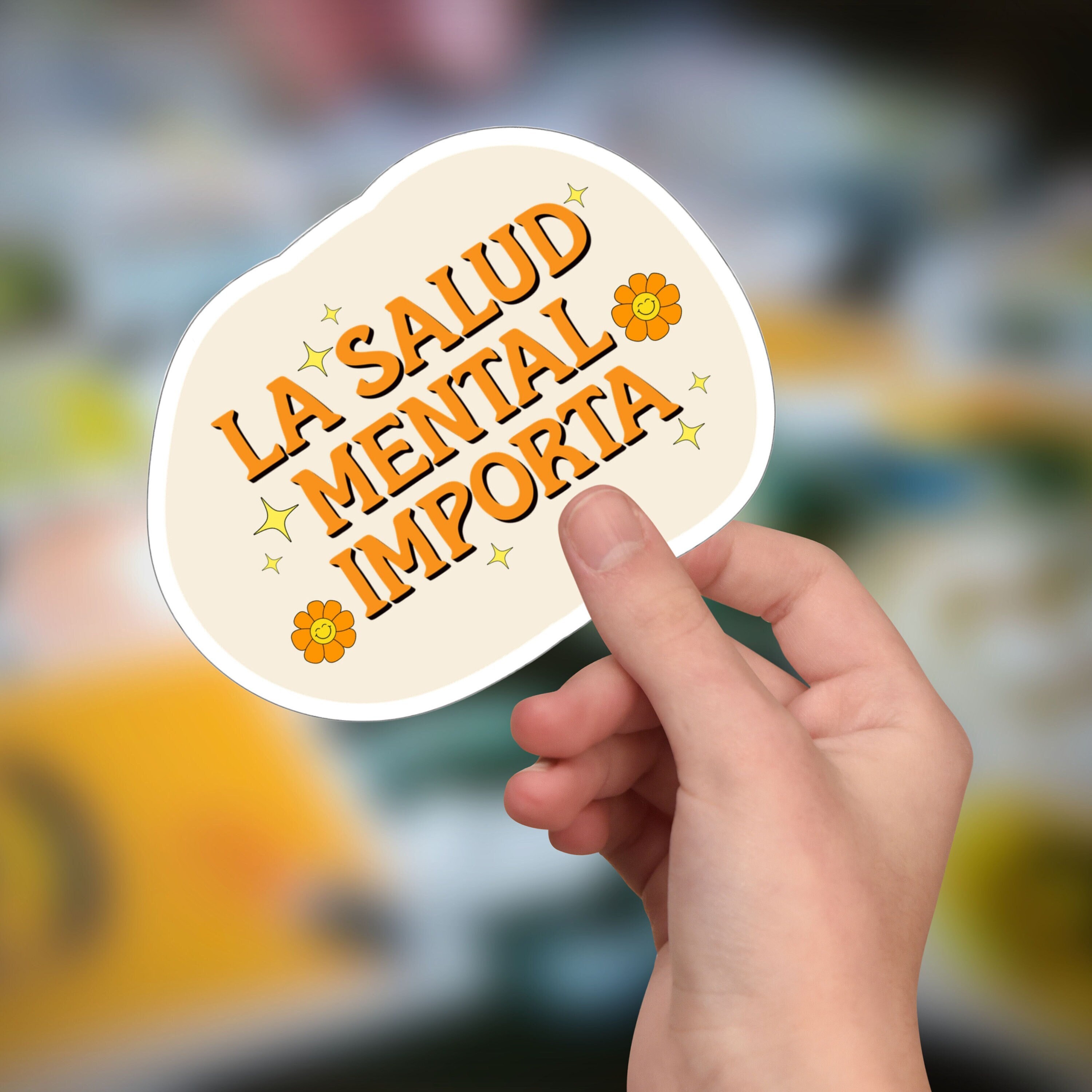 La Salud Mental Sticker La Salud Mental Mental Health - Etsy