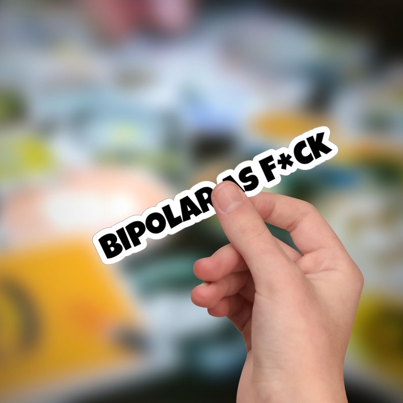 Bipolar Sticker, La Salud Mental Sticker, Mental Health Matters, Salud ...