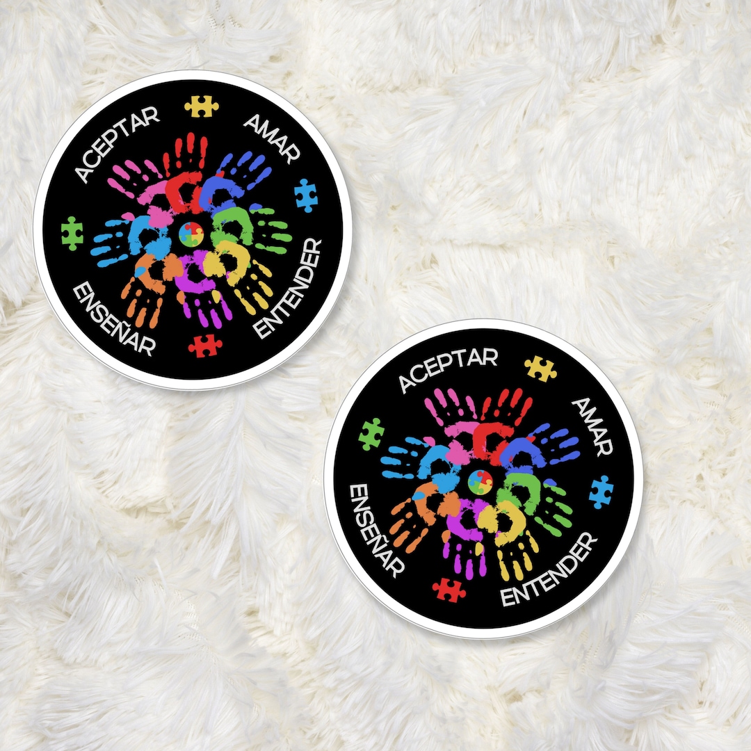 Autismo Sticker, Sticker Autismo, Autism Awareness Sticker, Amo a ...