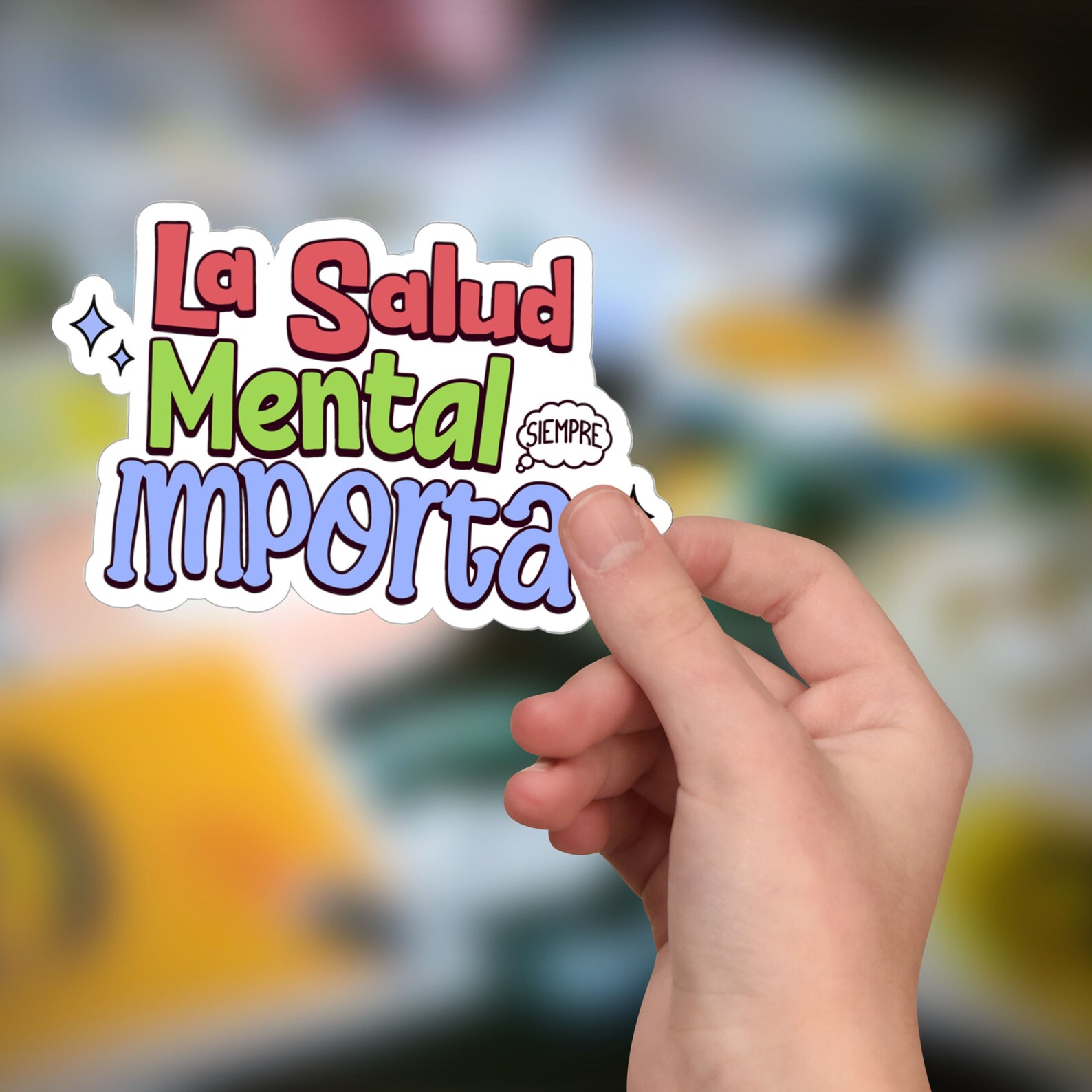 La Salud Mental Sticker, La Salud Mental, Mental Health Matters, Salud ...