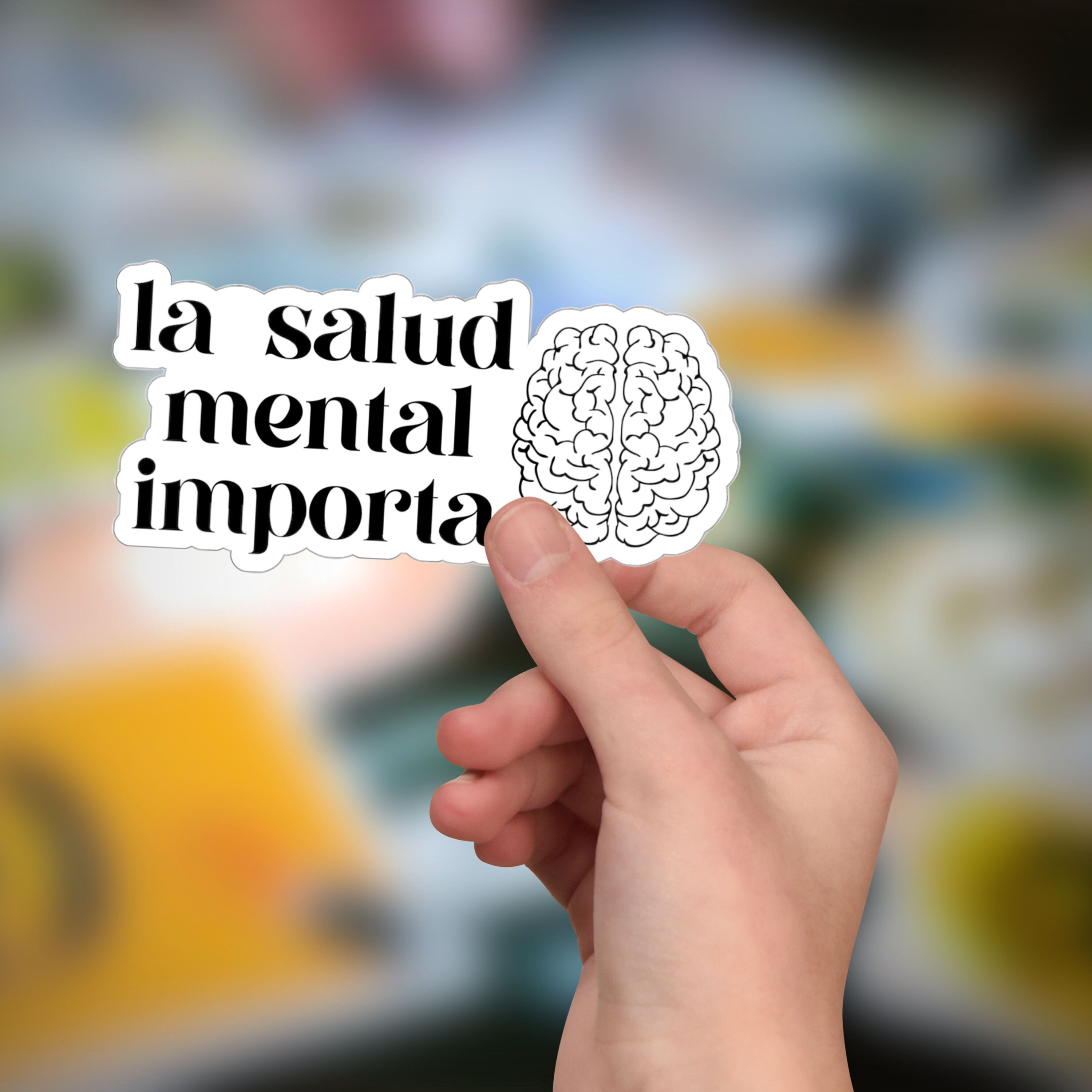 La Salud Mental Sticker, La Salud Mental, Mental Health Matters, Salud ...