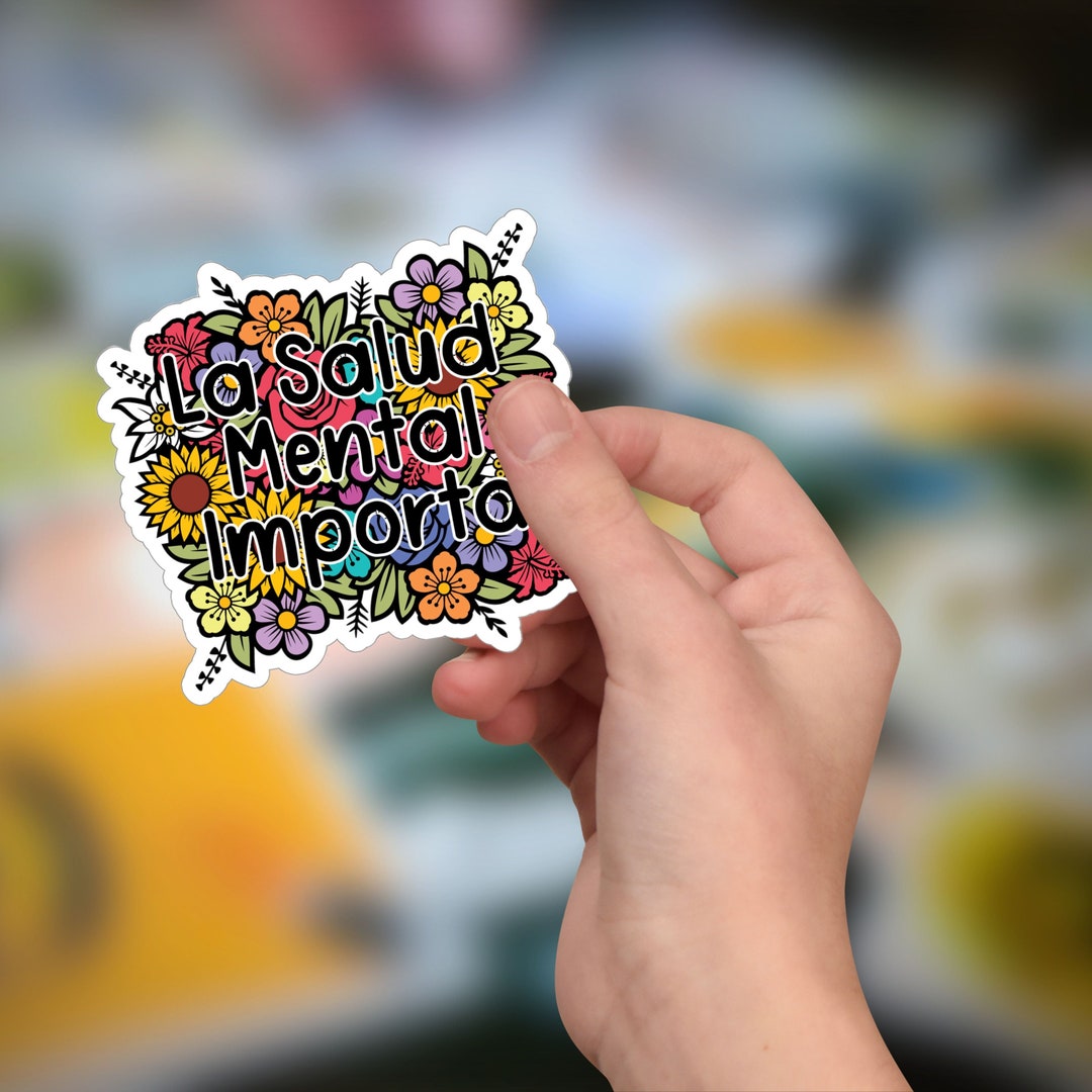 La Salud Mental Sticker La Salud Mental Mental Health - Etsy