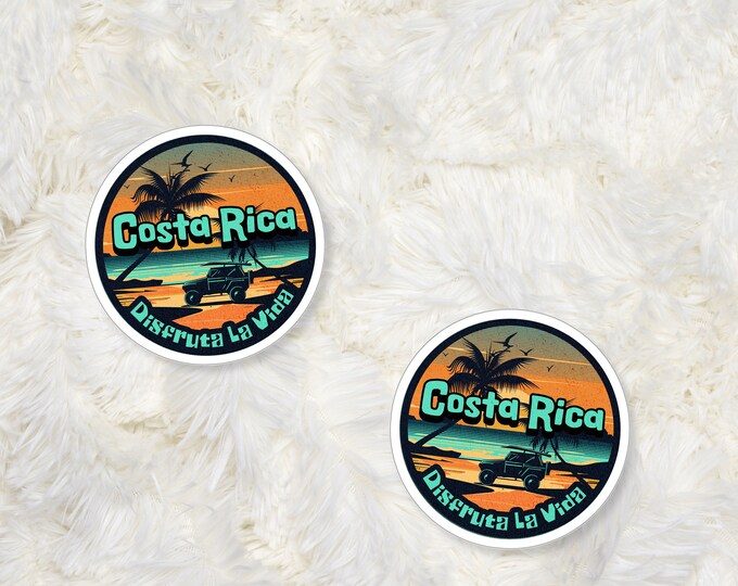 Costa Rica Sticker Pack, Costa Rican Pride, Gallo Pinto Stickers, Pura ...