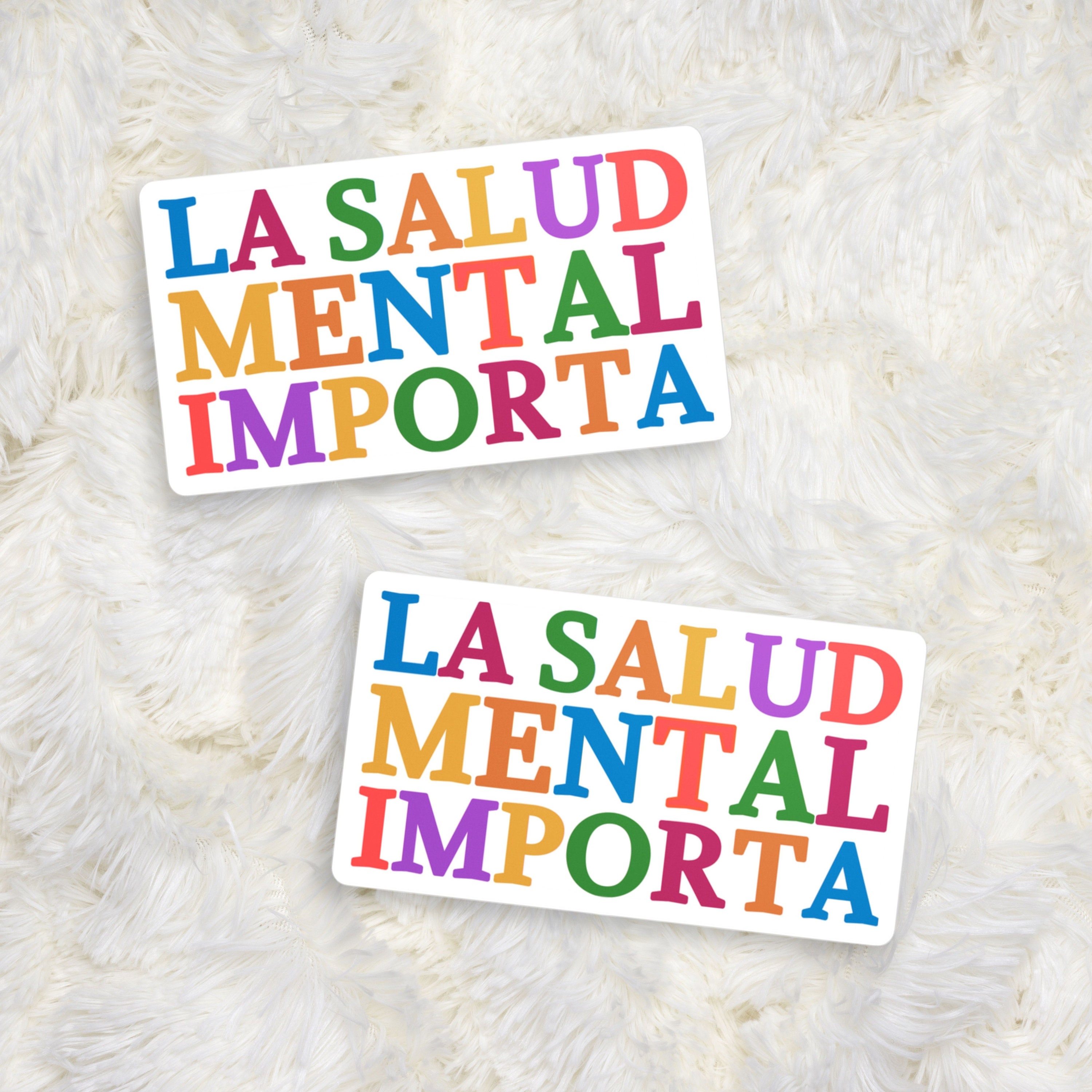 La Salud Mental Sticker, La Salud Mental, Mental Health Matters, Salud ...
