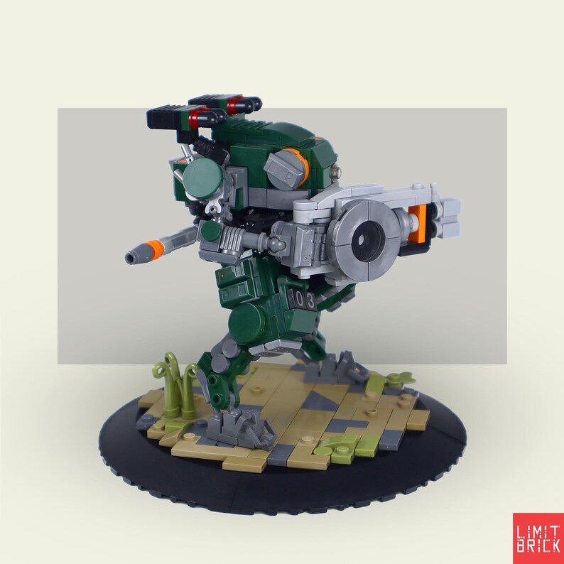 Brecca Breakers Toad Steelwolves MOC Titanfall Mech Building Blocks - Etsy