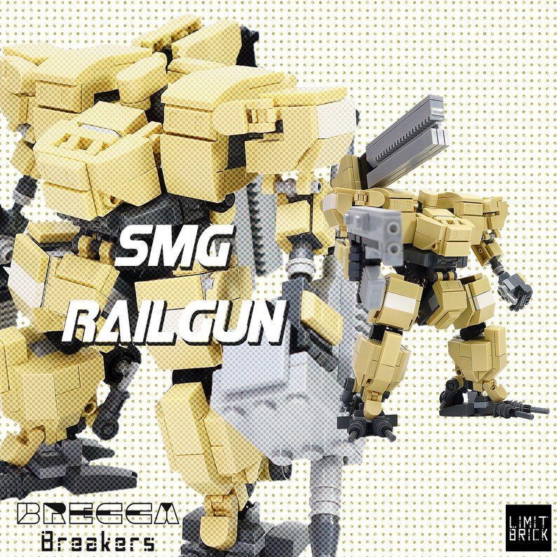 Brecca Breakers Zeus Armis Faction Building Blocks MOC Brick Robot Mech ...
