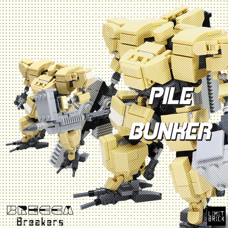 Brecca Breakers Zeus Armis Faction Building Blocks MOC Brick Robot Mech ...