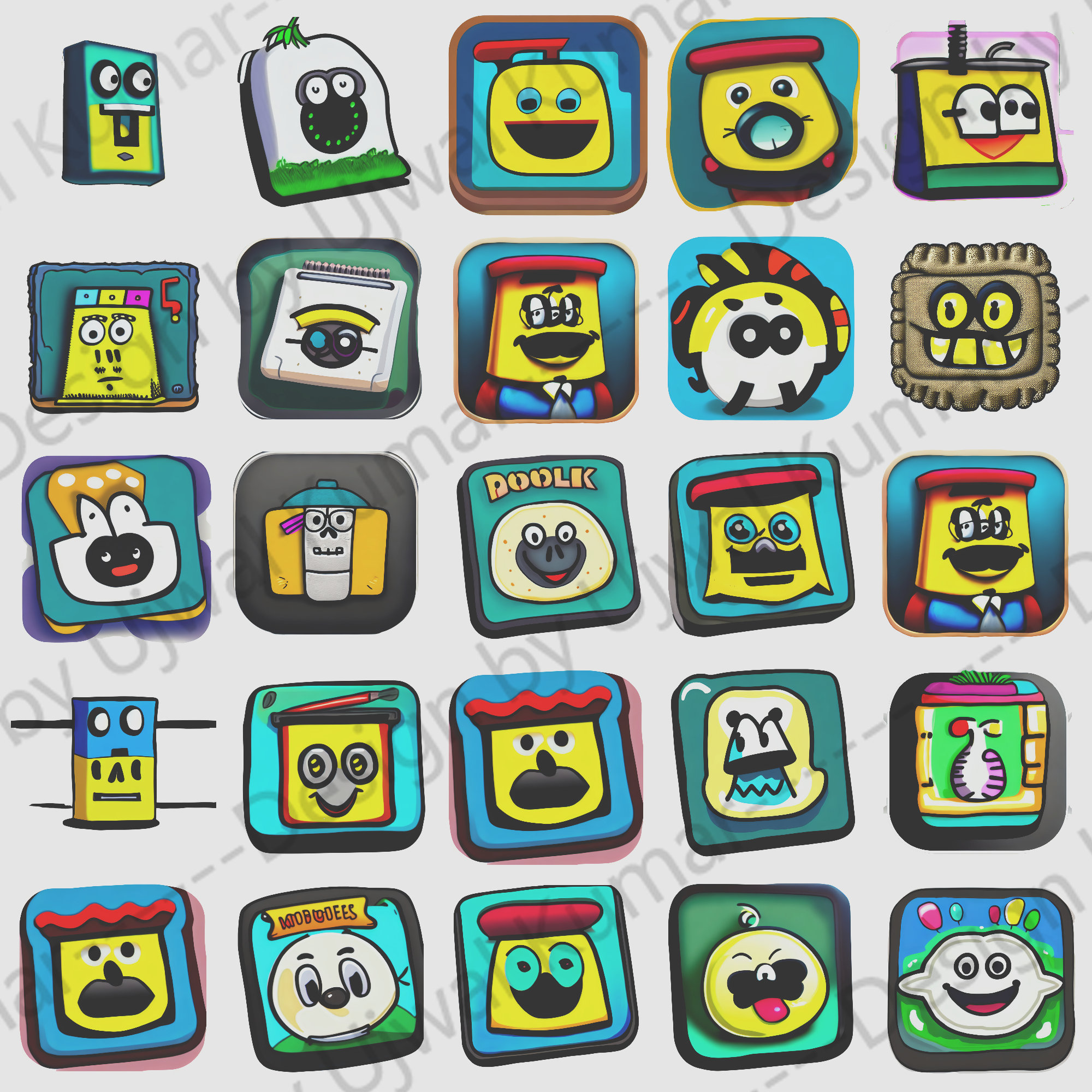 100 Doodlebob Files Bundle Layered Item, Unique Designs, Spongebob ...