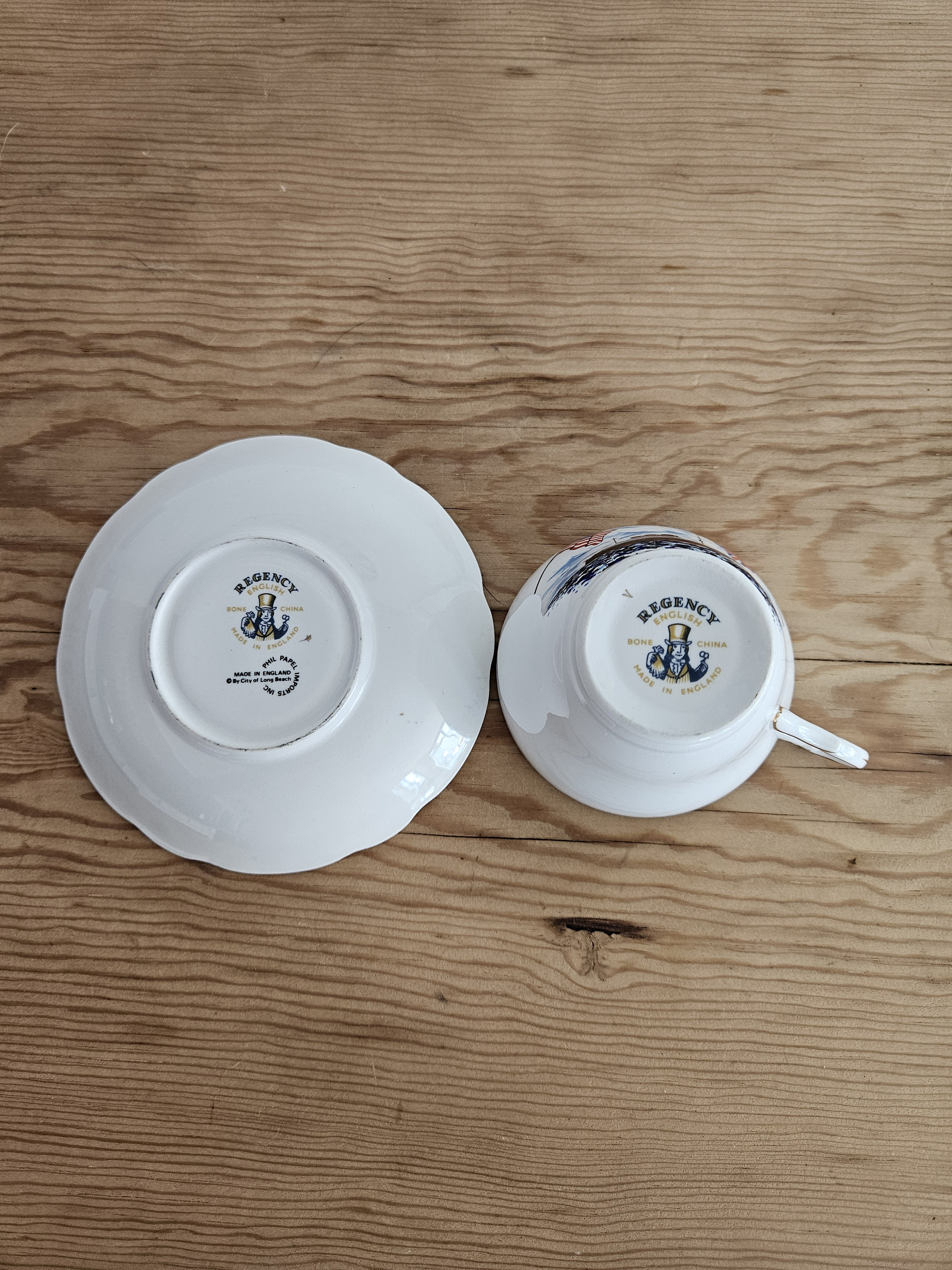Antique Queen Mary Commemorative Edition by Regency England Tea Cup ...