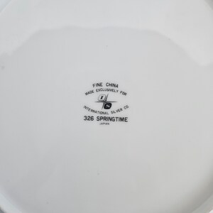 1960's Vintage Antique International Silver Co. Fine China #326 ...