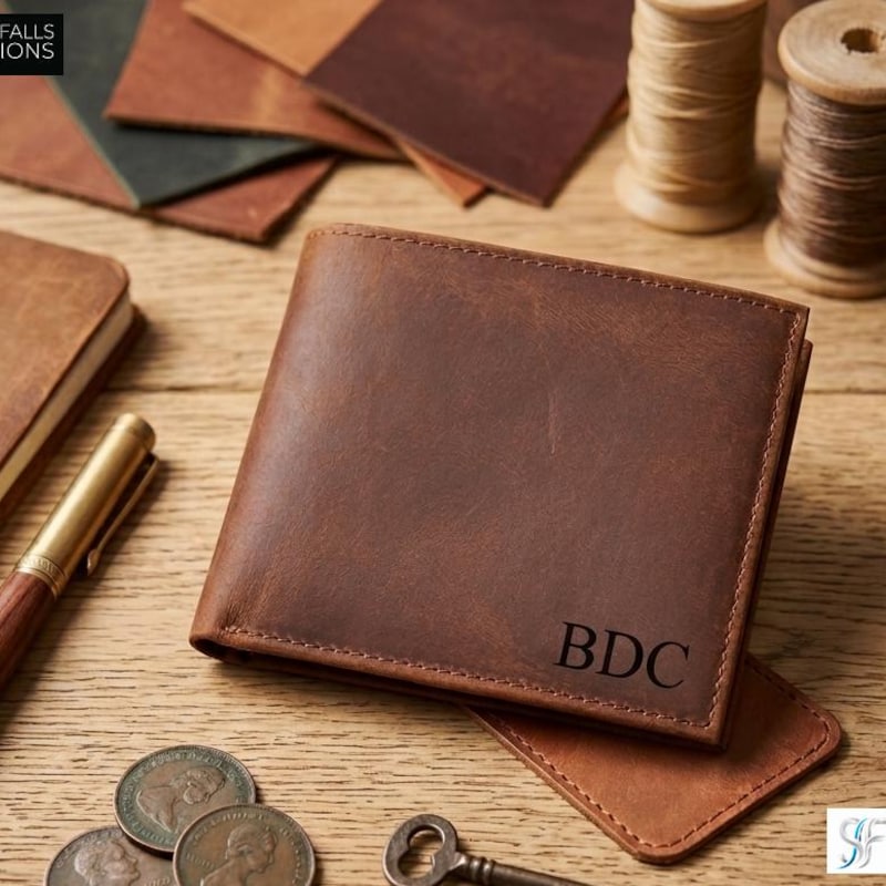 Custom Logo Wallet - Etsy