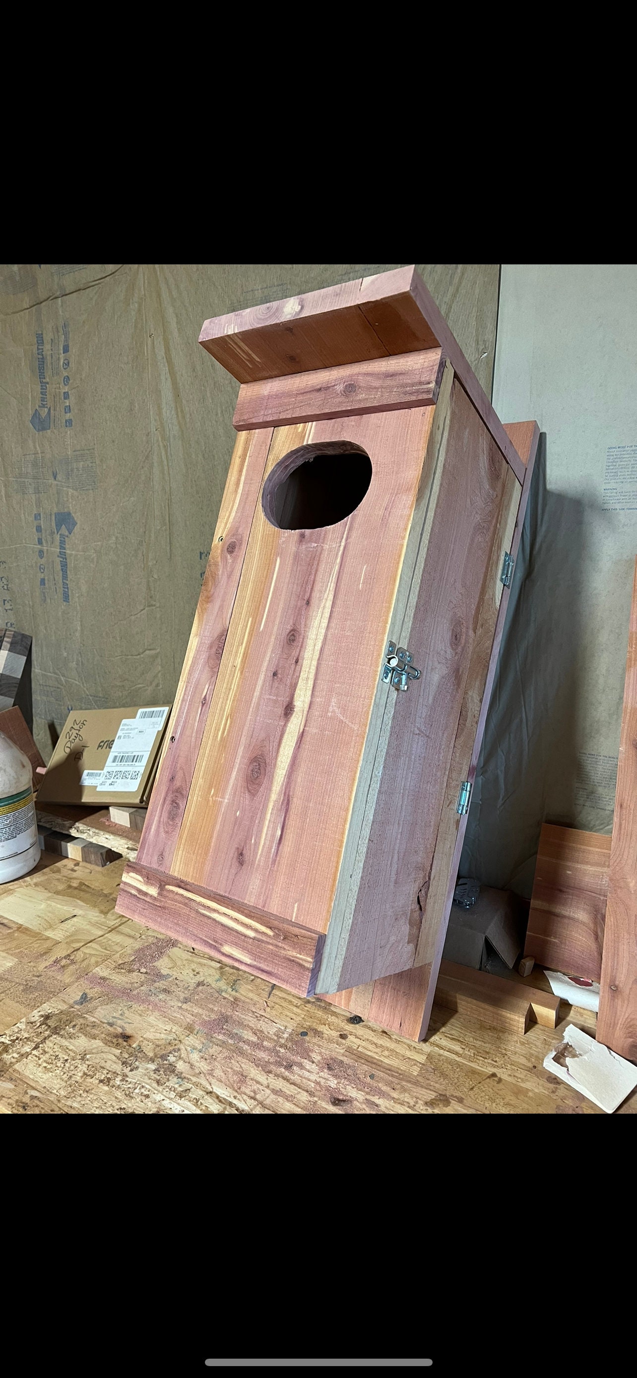 Handmade Wood Duck House - Etsy
