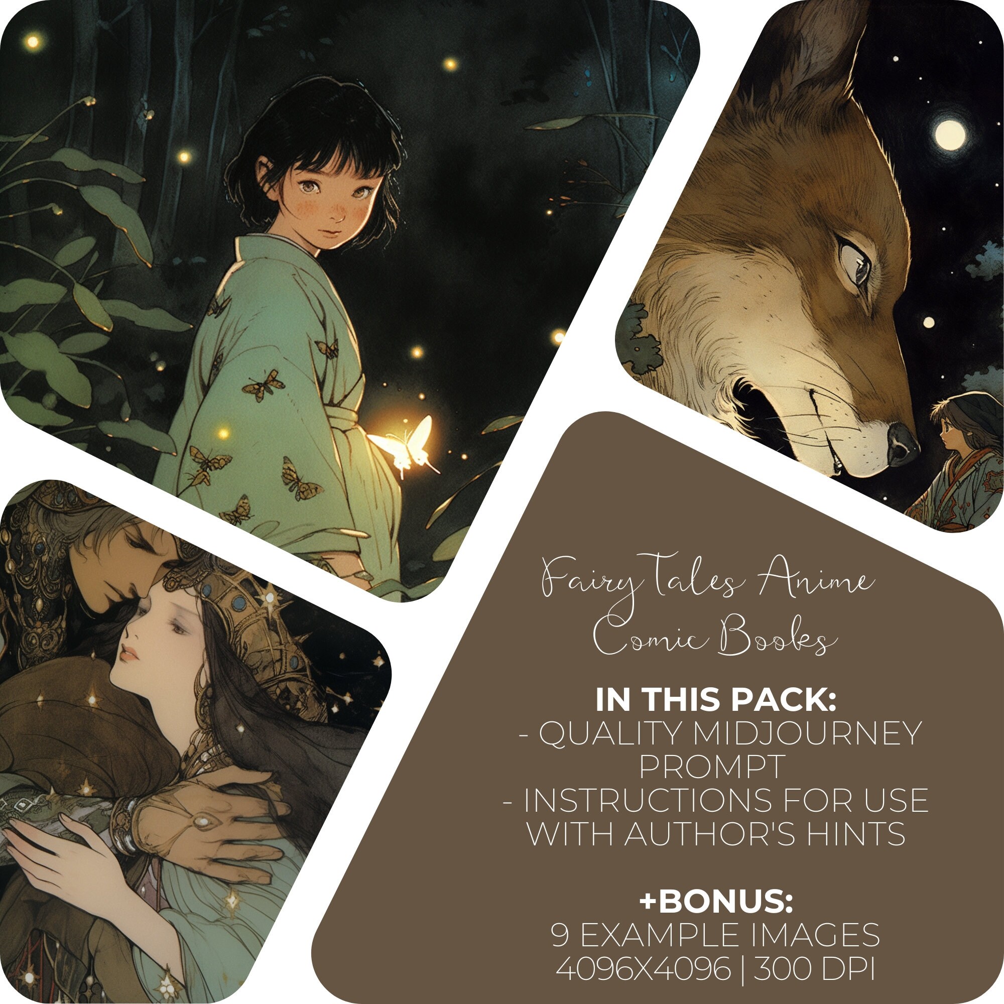 Midjourney Anime Prompt for Fairy Tales Comic Book, Midjourney Fantasy ...