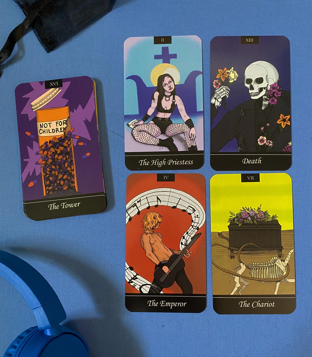 PUNK TAROT CARDS- Major Arcana Only - Etsy
