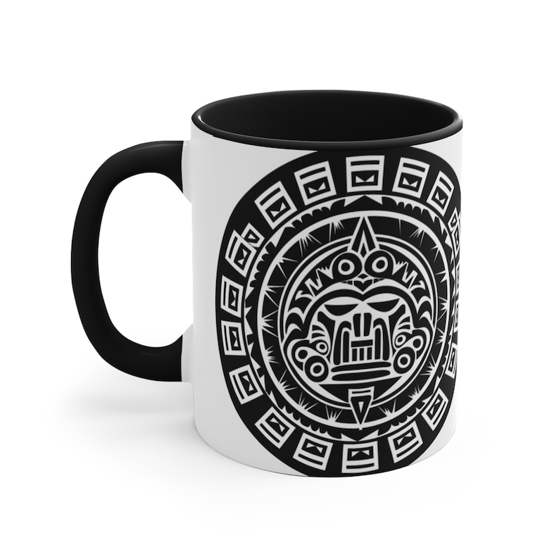 Arte azteca / Taza azteca / Arte cultural / Regalo para él / Regalo ...