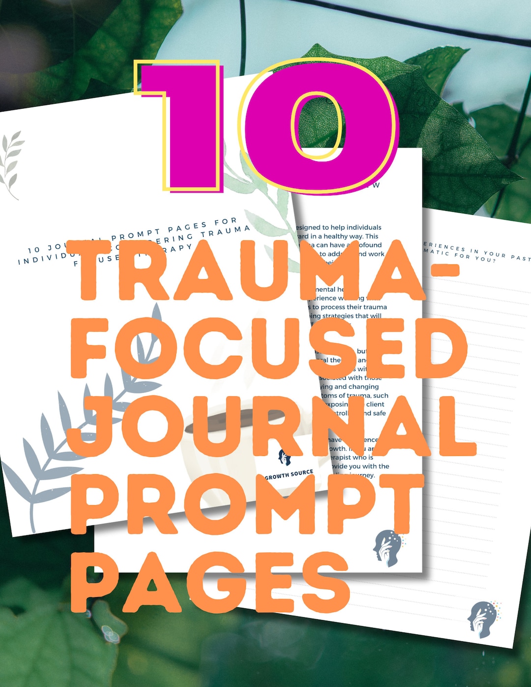 Trauma Recovery: 10 Journal Prompt Pages - Etsy