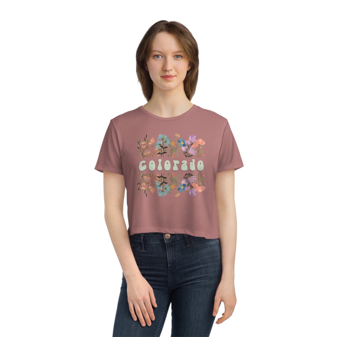 Colorado Shirt, Colorado Crop Top, Hippie Shirt, Floral Colorado Shirt ...