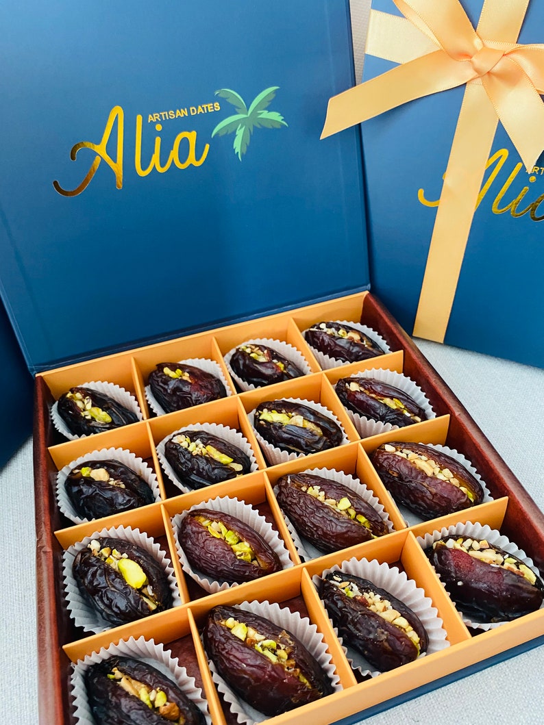 Dates Stuffed With Nuts, Enjoy Hand Stuffed Dates, Assorted Nuts ...
