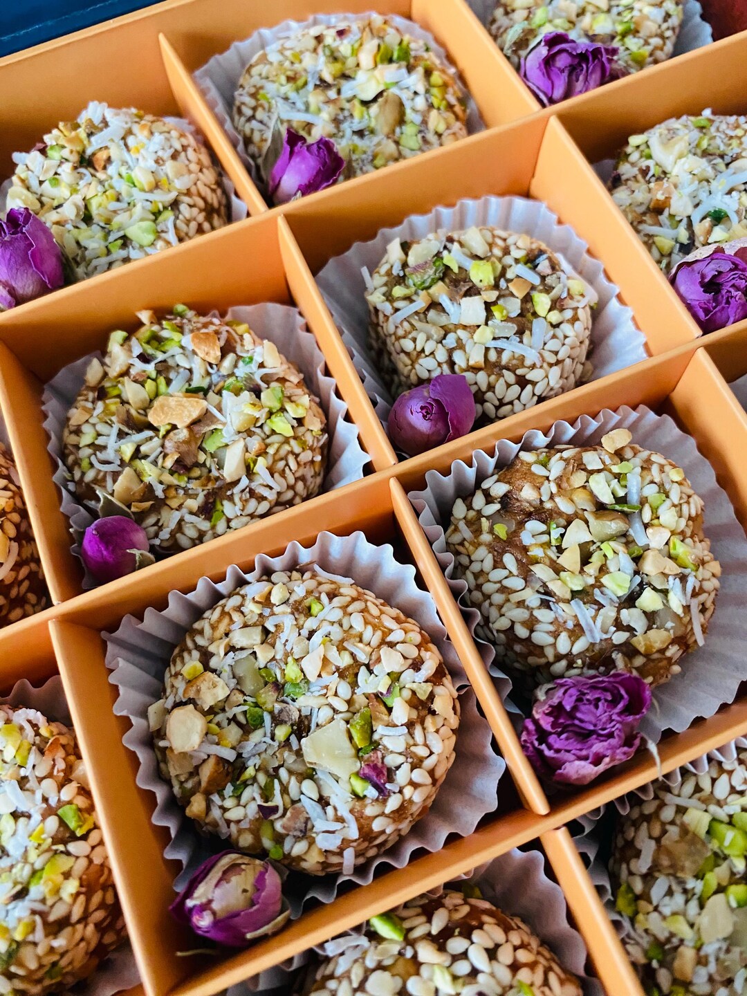 Medjool Date Paste Bites, Mixed With Nuts, Healthy Snack, Rich in Fiber ...