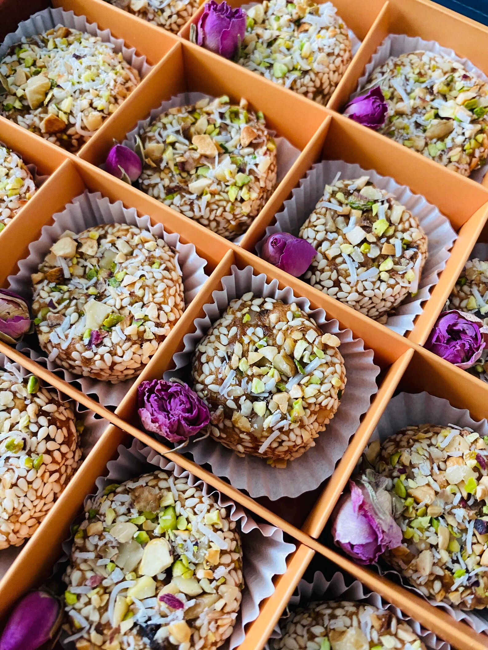 Medjool Date Paste Bites, Mixed With Nuts, Healthy Snack, Rich in Fiber ...